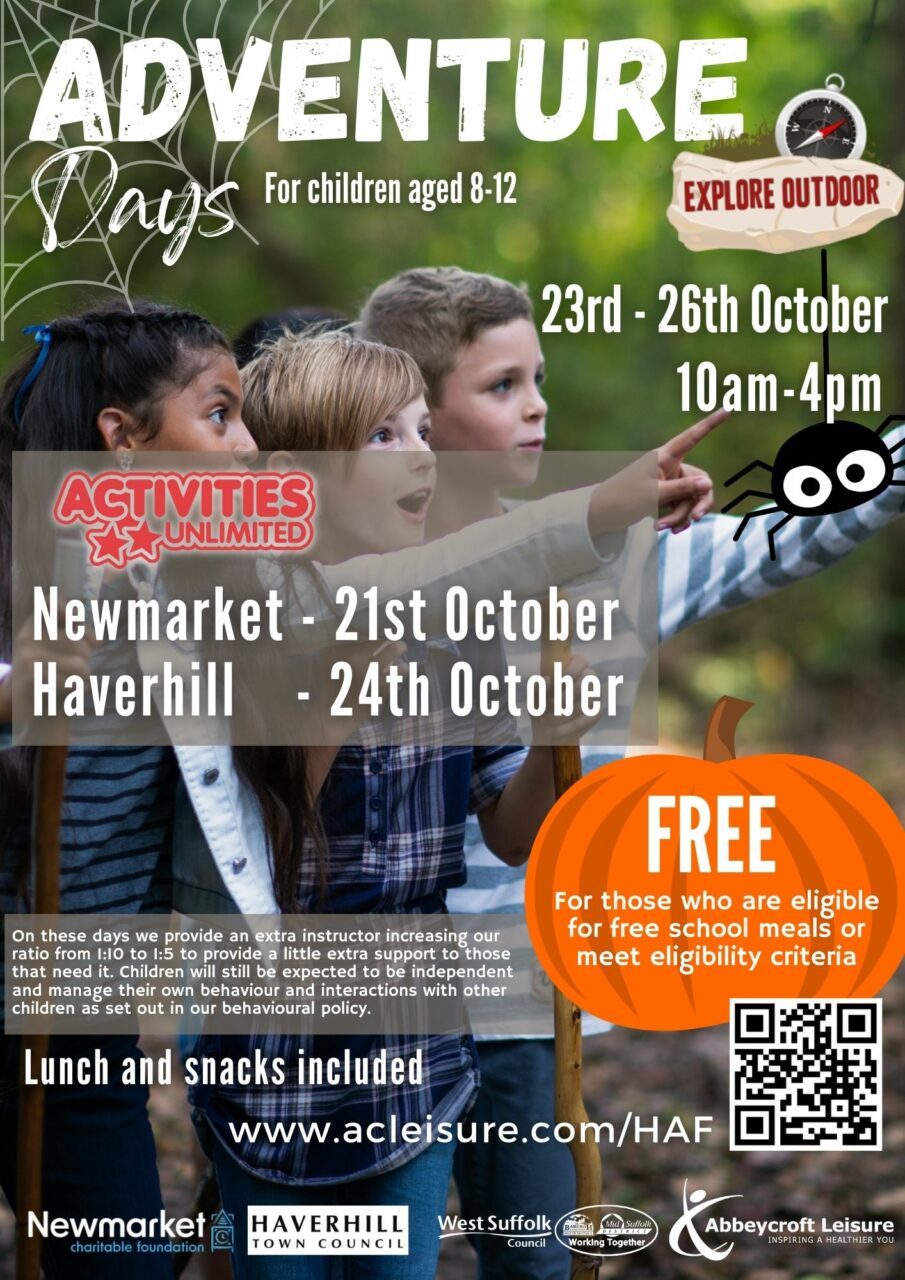 Abbeycroft Leisure Half Term Activities - Mildenhall College Academy